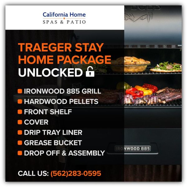 Traeger Stay Home Package Coupon – California Home Spas & Patio